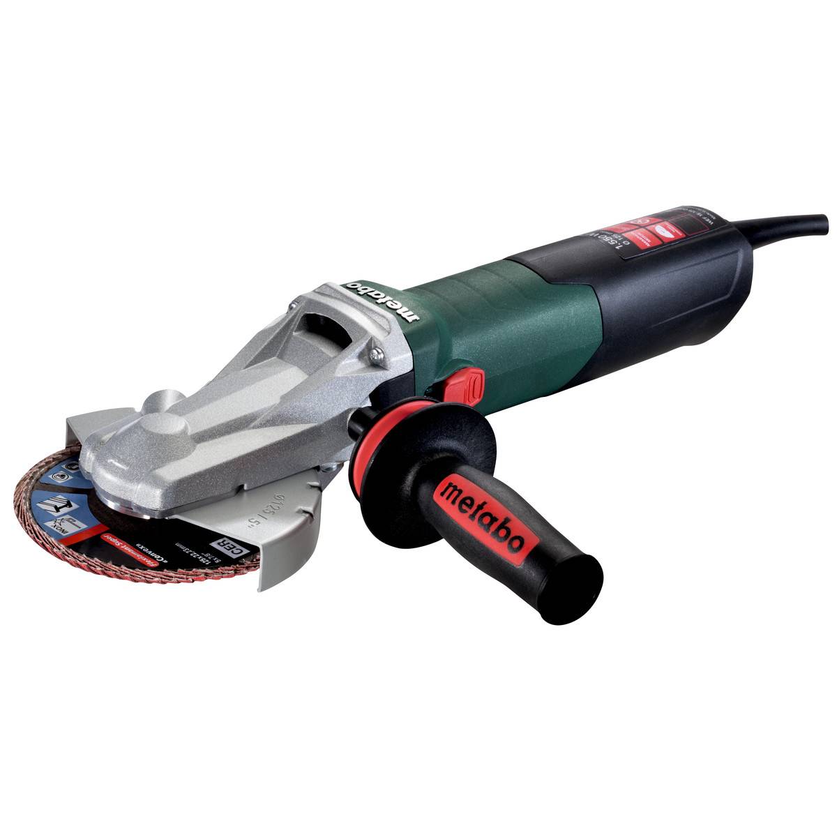 METABO MEULEUSE D'ANGLE A TETE PLATE WEF15125 QUICK 1550W- SANS ...